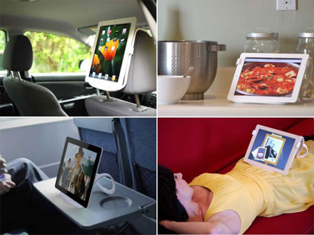 Infinite Loop Tablet/Phone Stand perches your tablet anywhere, on ...