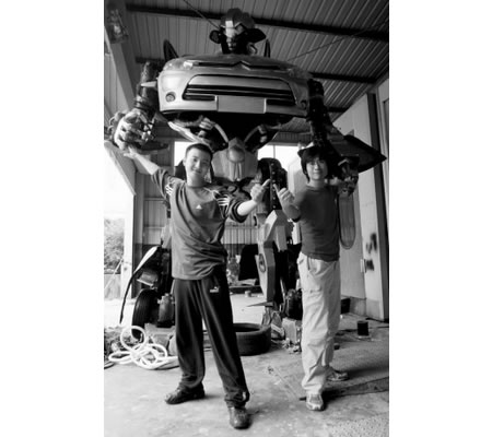 Full sized Transformer made from Citroen C2 car – Newlaunches