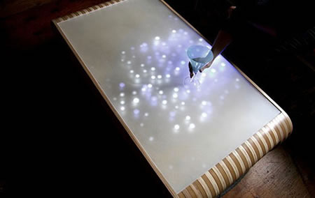 Touch-sensitive LED coffee table costs $2100 – Newlaunches