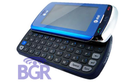 LG Xenon 8Mp 3G phone coming this holiday season on AT&T – Newlaunches