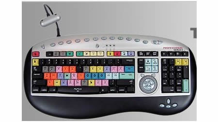 Bella Professional Series 3.0 keyboard with Built-in Jog/Shuttle ...