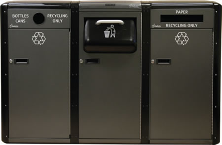 BigBelly Solar compactor – Reduces trash collection trips – Newlaunches