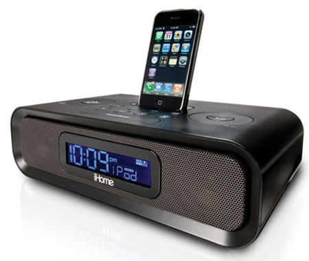 Brookstone iHome iP99 is the First Clock Radio Designed for iPhone ...