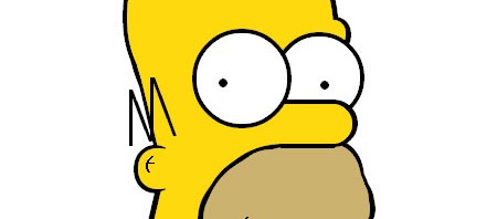 Homer Simpson drawn in CSS – Newlaunches