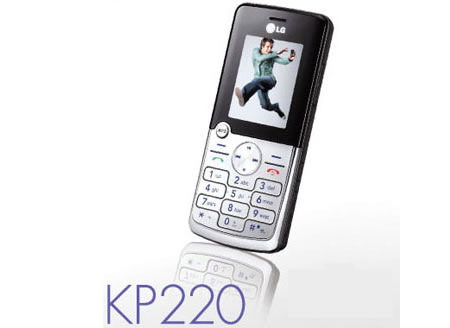 LG launches LG KP220 candybar phone – Newlaunches