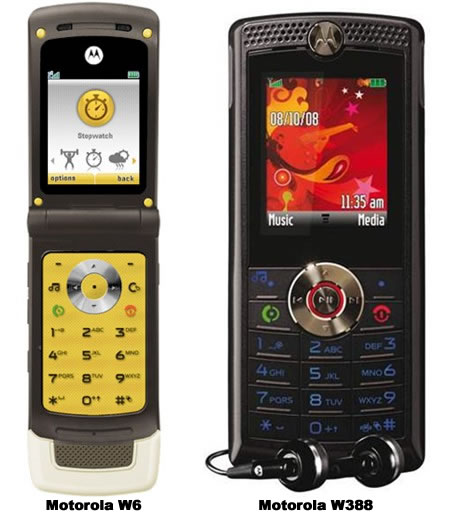 Motorola intro new W-series phones – Newlaunches
