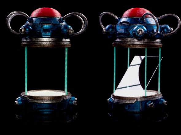 The uber cool Mega Man Light Capsule Hologram replica is up for sale ...